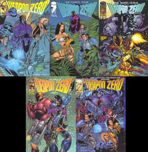 Weapon Zero 5 Issue Comic Set - Westfield Comics