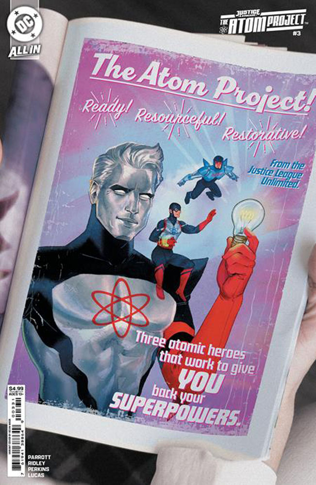 Justice League: The Atom Project #3 (variant cardstock cover - Kevin ...