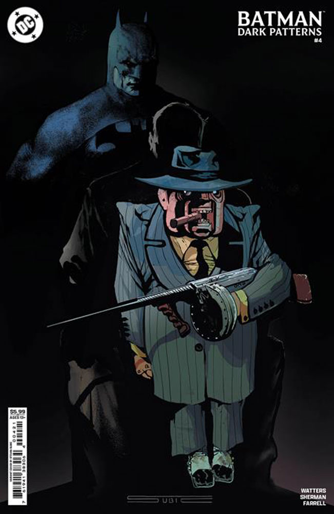 Batman: Dark Patterns #4 (variant cardstock cover - Stevan Subic ...