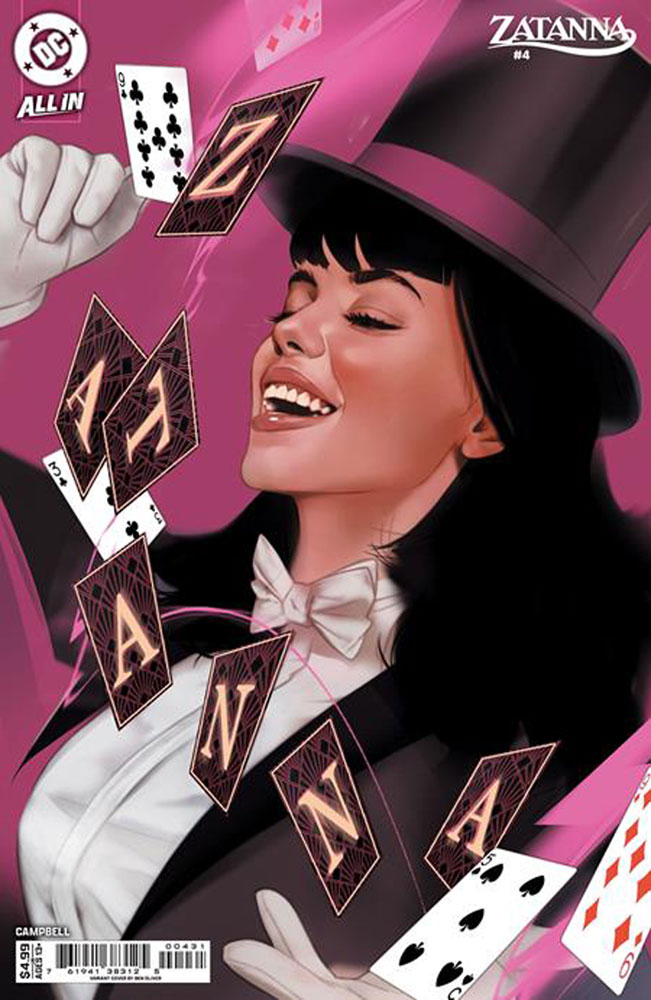 Zatanna #4 (variant cardstock cover - Ben Oliver) [2025] - Westfield Comics