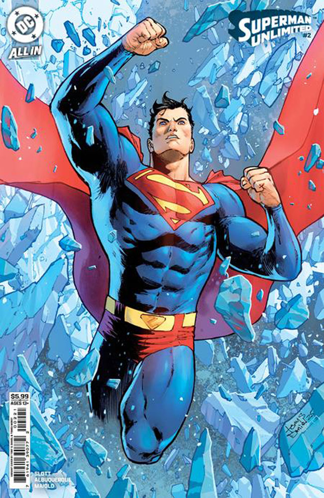 Superman Unlimited #2 (variant cardstock cover - Tony S. Daniel ...