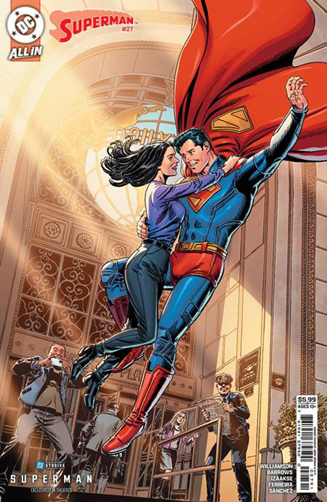 Superman #27 (variant Superman Movie cardstock cover - Jerry Ordway ...