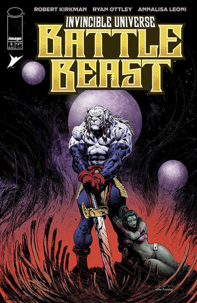 Invincible Universe Battle Beast #3 (cover E incentive 1:50 - Liam ...