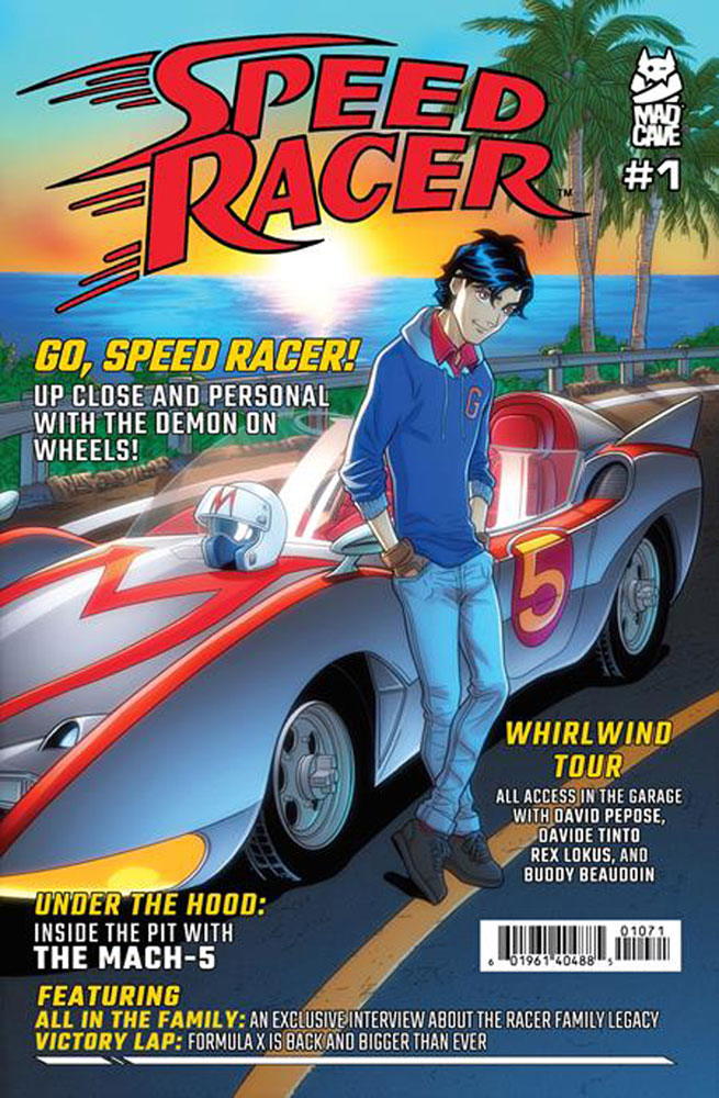 Speed Racer #1 (cover G Unlock Unlock Car Magazine Homage - Chris ...