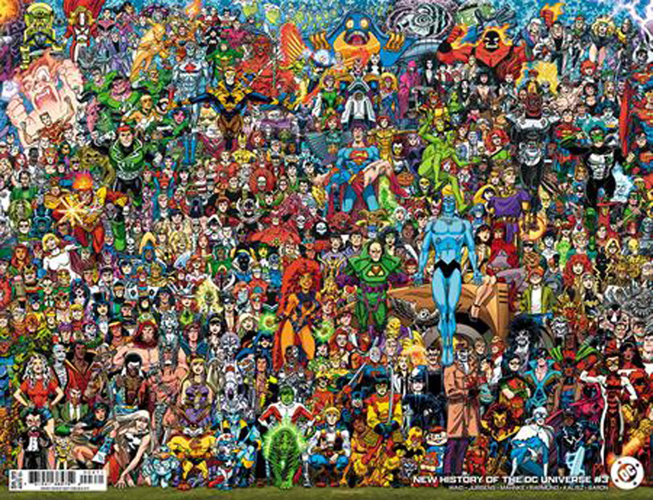 New History of the DC Universe #3 (variant cardstock cover - Scott ...