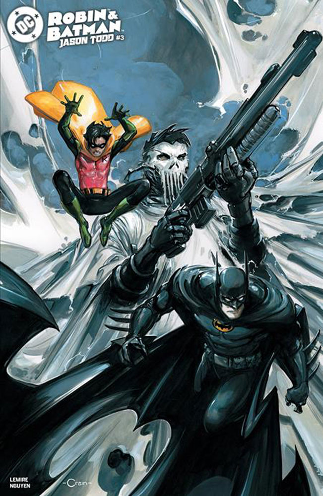 Robin & Batman: Jason Todd #3 (variant cardstock cover - Clayton Crain ...