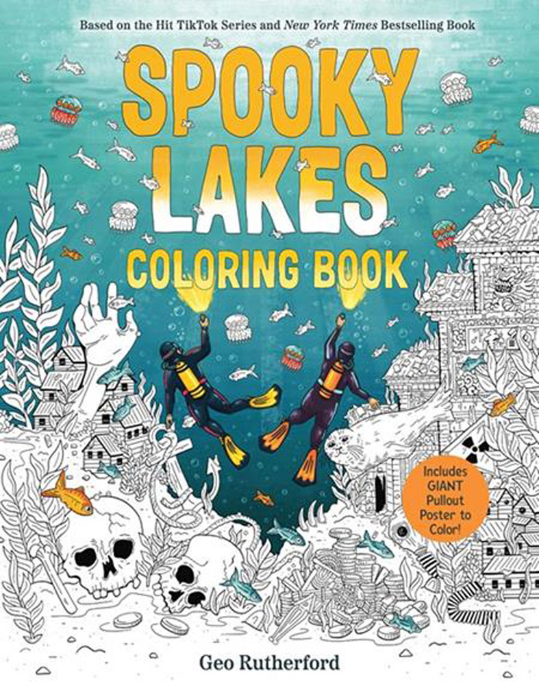 Spooky Lakes Coloring Book SC - Westfield Comics