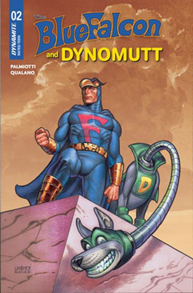 Blue Falcon & Dynomutt #2 (cover C - Joseph Michael Linsner ...