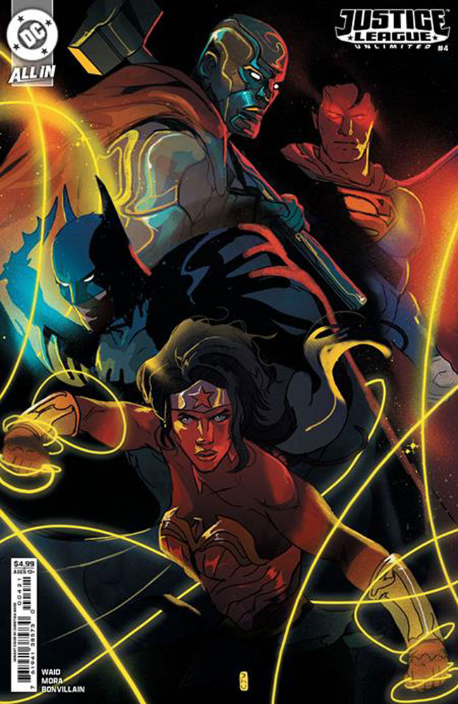 Justice League Unlimited #4 (variant cardstock cover - Christian Ward ...