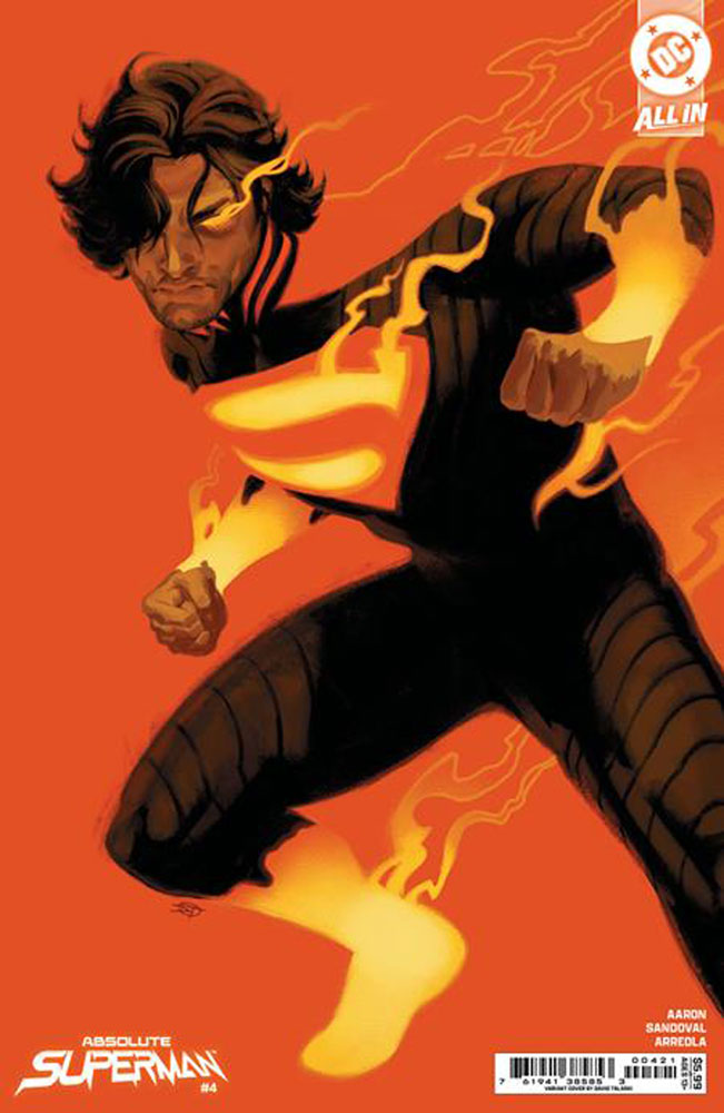 Absolute Superman #4 (variant cardstock cover - David Talaski ...