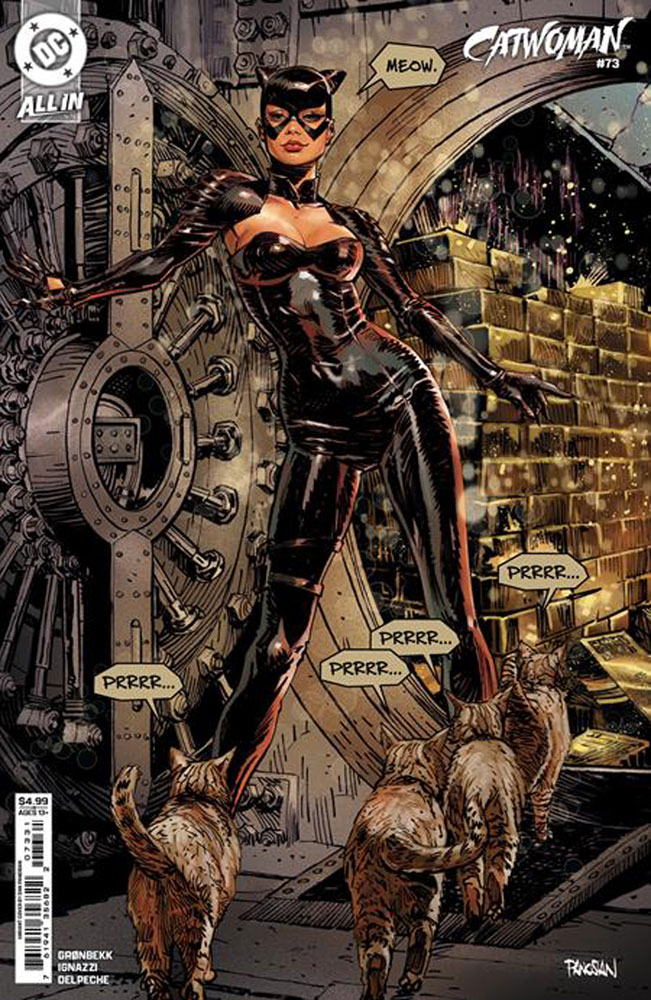 Catwoman #73 (variant cardstock cover - Dan Panosian) - Westfield Comics