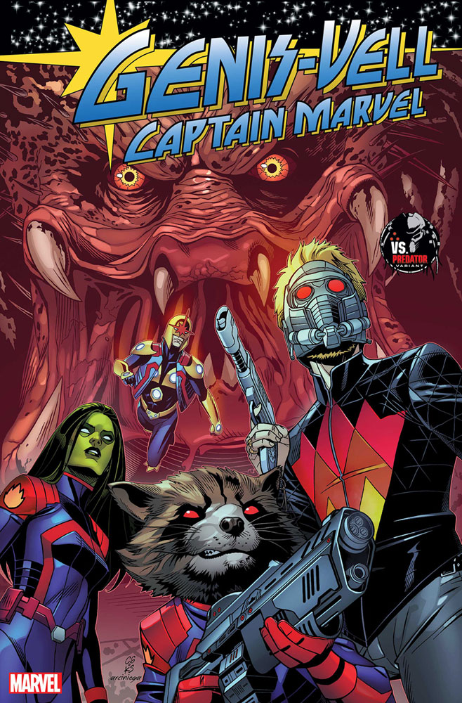 Genis-Vell: Captain Marvel #2 (variant Predator cover - Sprouse ...