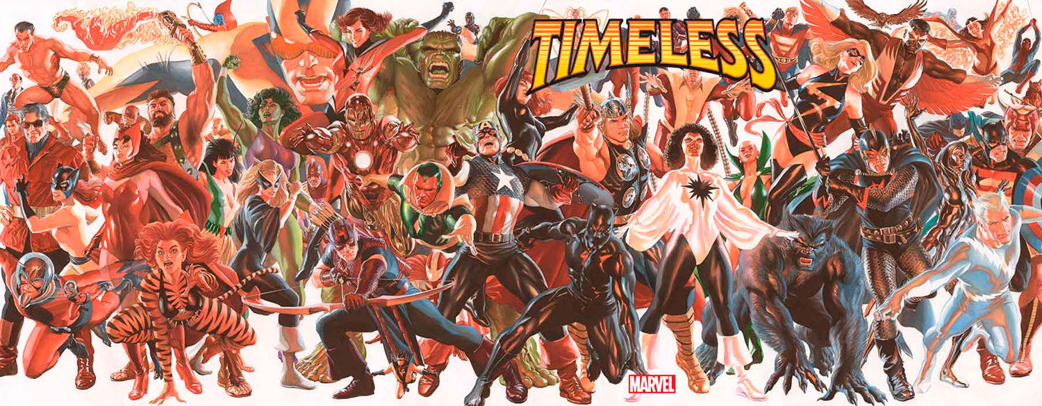 Timeless #1 (variant Wraparound Gatefold cover - Alex Ross) [2023 ...