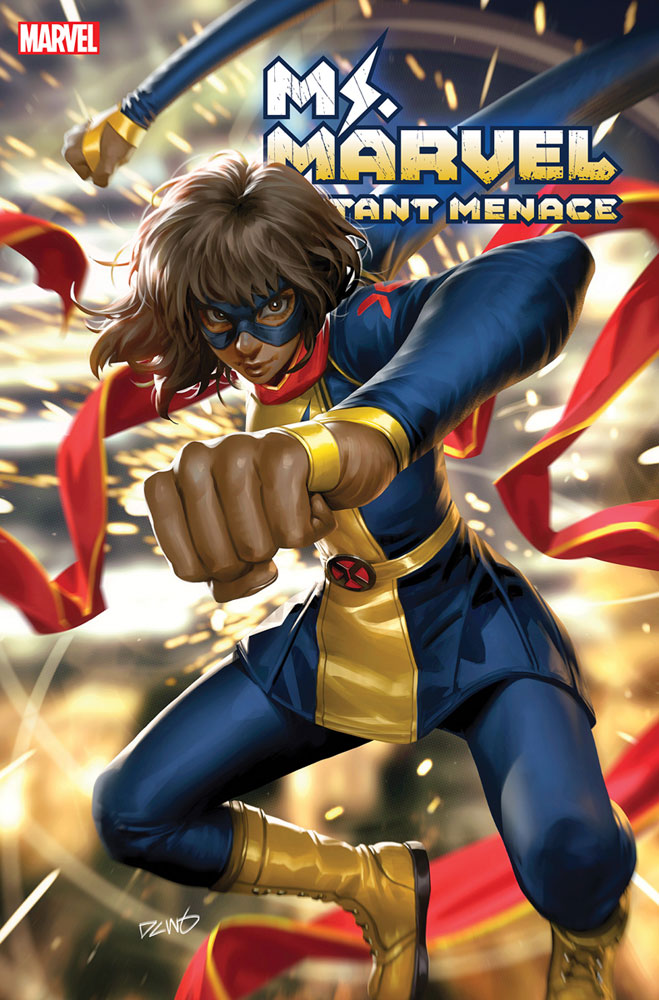 Ms. Marvel: Mutant Menace #1 (variant Ms. Marvel cover - Derrick Chew ...