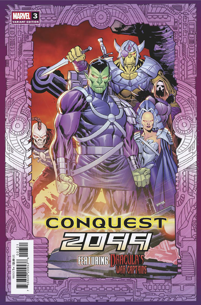 Conquest 2099 #3 (variant Frame cover - Ken Lashley) - Westfield Comics