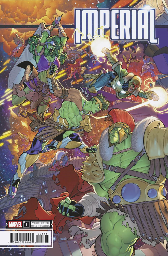 Imperial #1 (variant 4-part connecting cover - Javier Garron ...