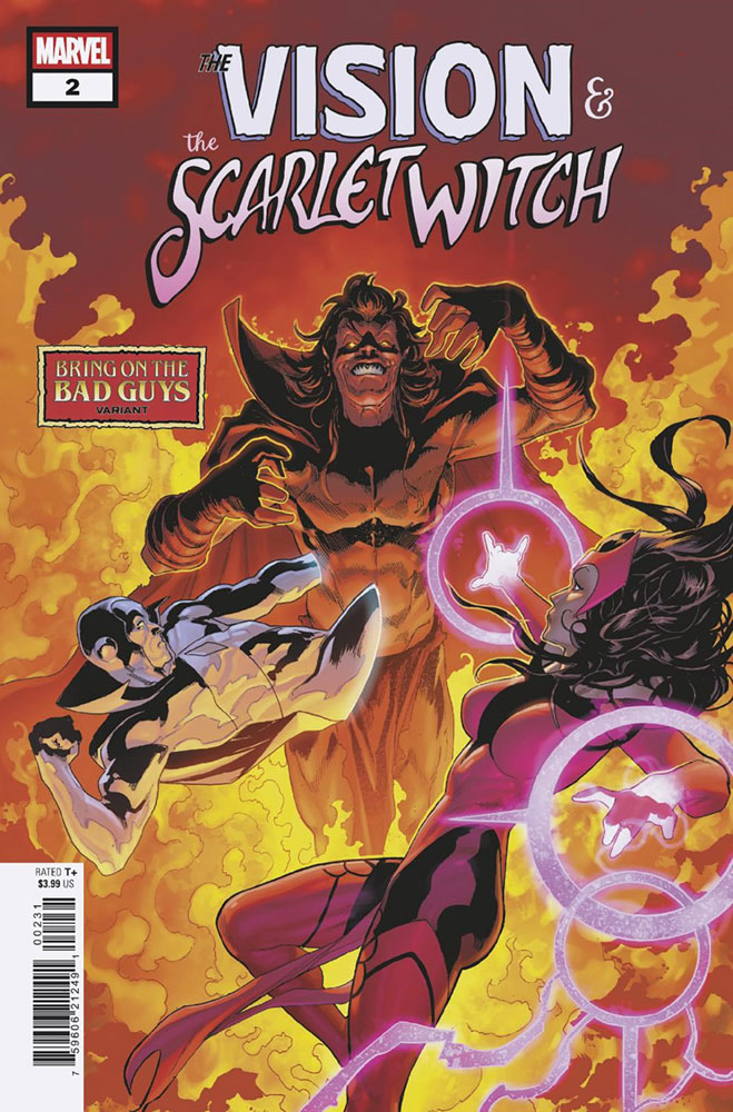 Vision & Scarlet Witch #2 (variant Bring on the Bad Guys cover - Geoff ...