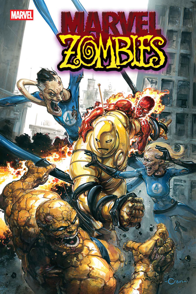 Marvel Zombies: Red Band #1 (variant cover - Clayton Crain) [Polybagged ...