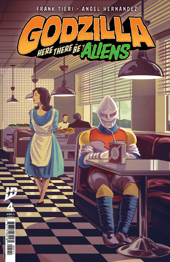 Godzilla: Here There be Aliens #4 (cover B - Hernandez) - Westfield Comics