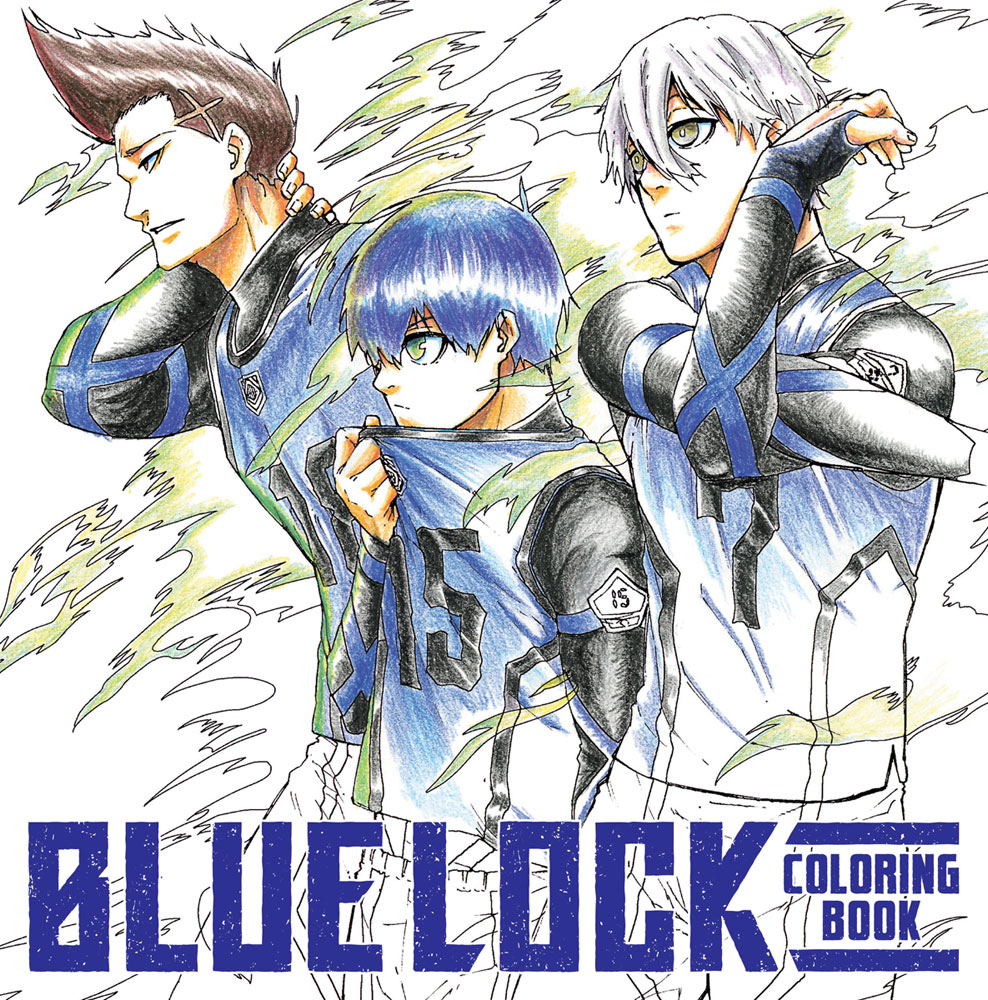 Blue Lock Coloring Book SC - Westfield Comics