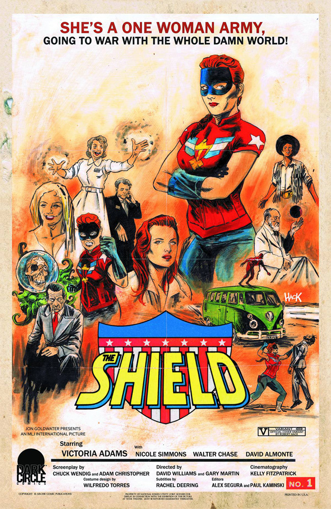 Shield #1 (cover E - Robert Hack) - Westfield Comics
