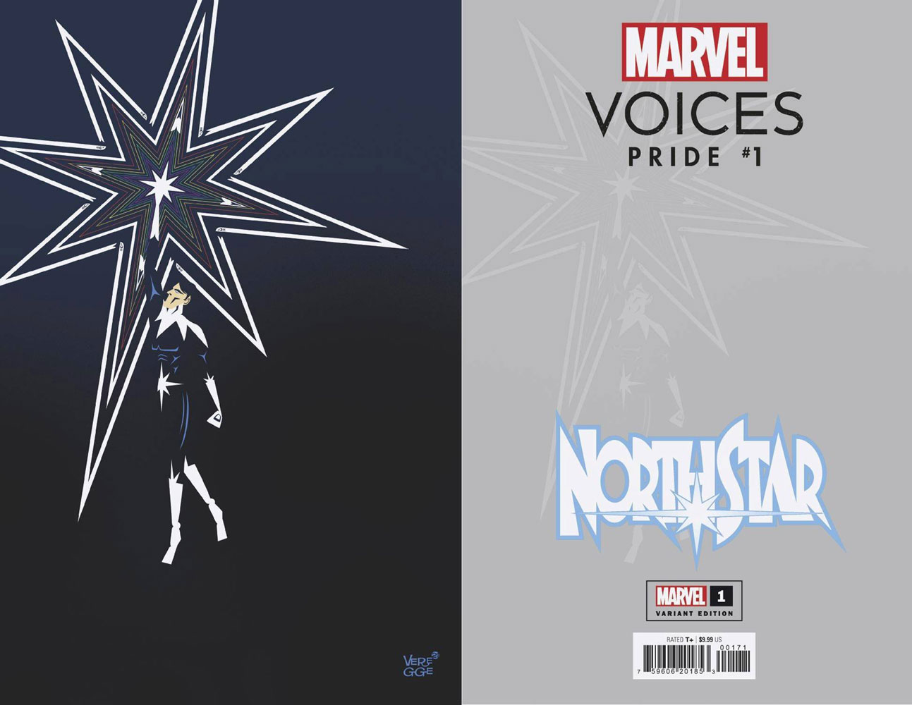 Marvel's Voices: Pride #1 (variant cover - Veregge) [2021] - Westfield ...