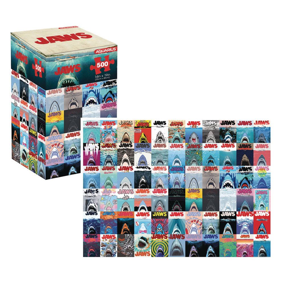 Jaws Puzzle: Art Posters (500-Piece) - Westfield Comics