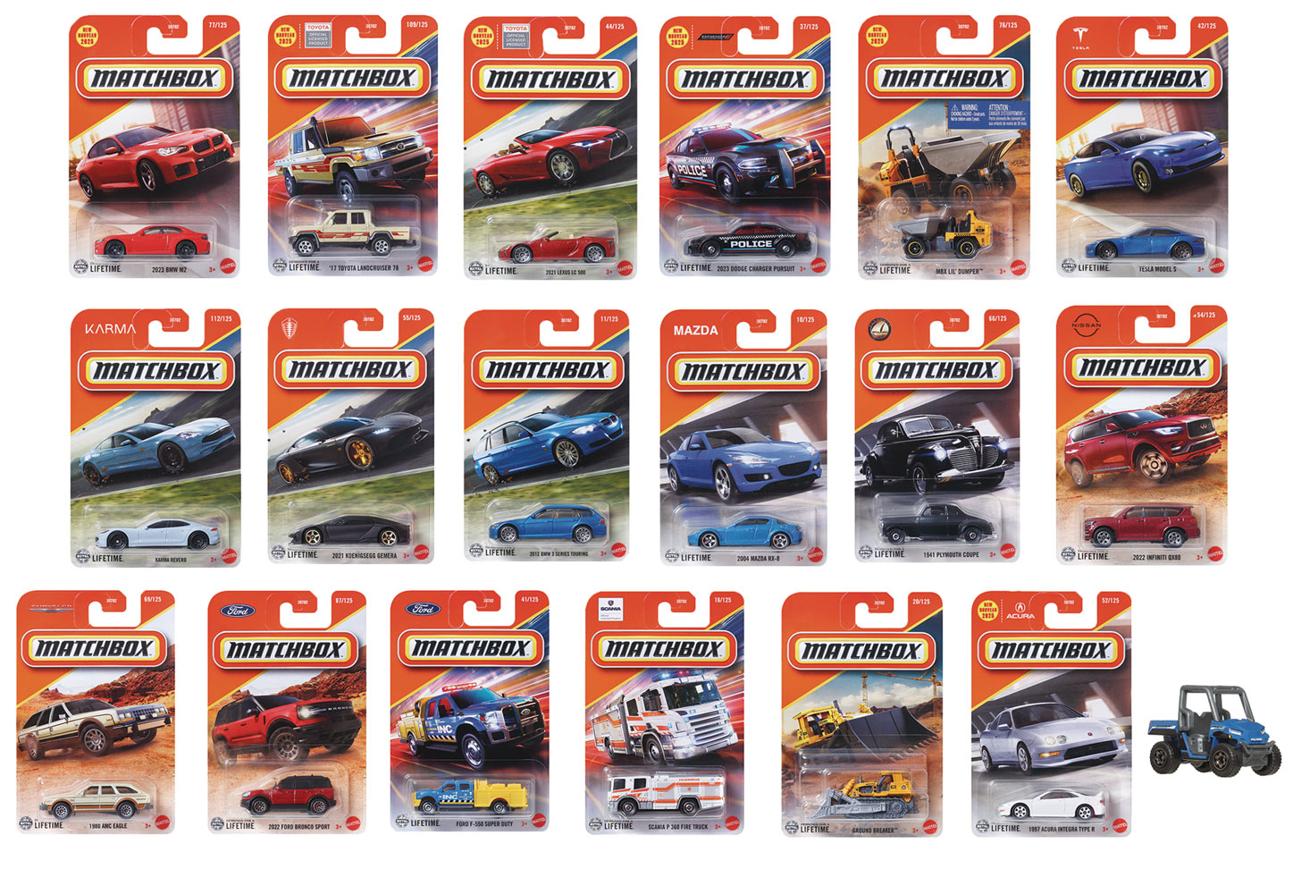 Matchbox 2025 Basic Car 1/64 Die-Cast Wave C Assortment - Westfield Comics