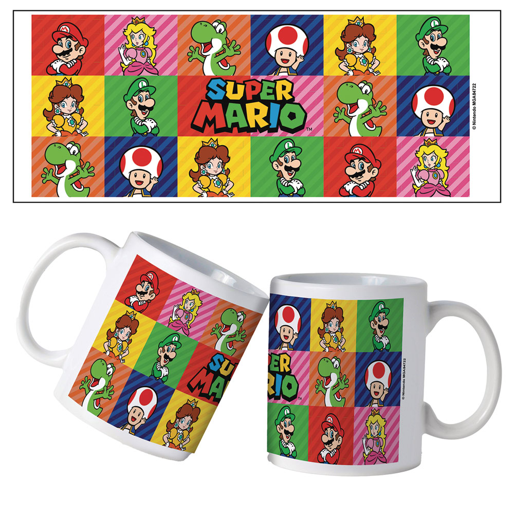 Nintendo Ceramic Mug: Super Mario Friends (11 ounce) - Westfield Comics
