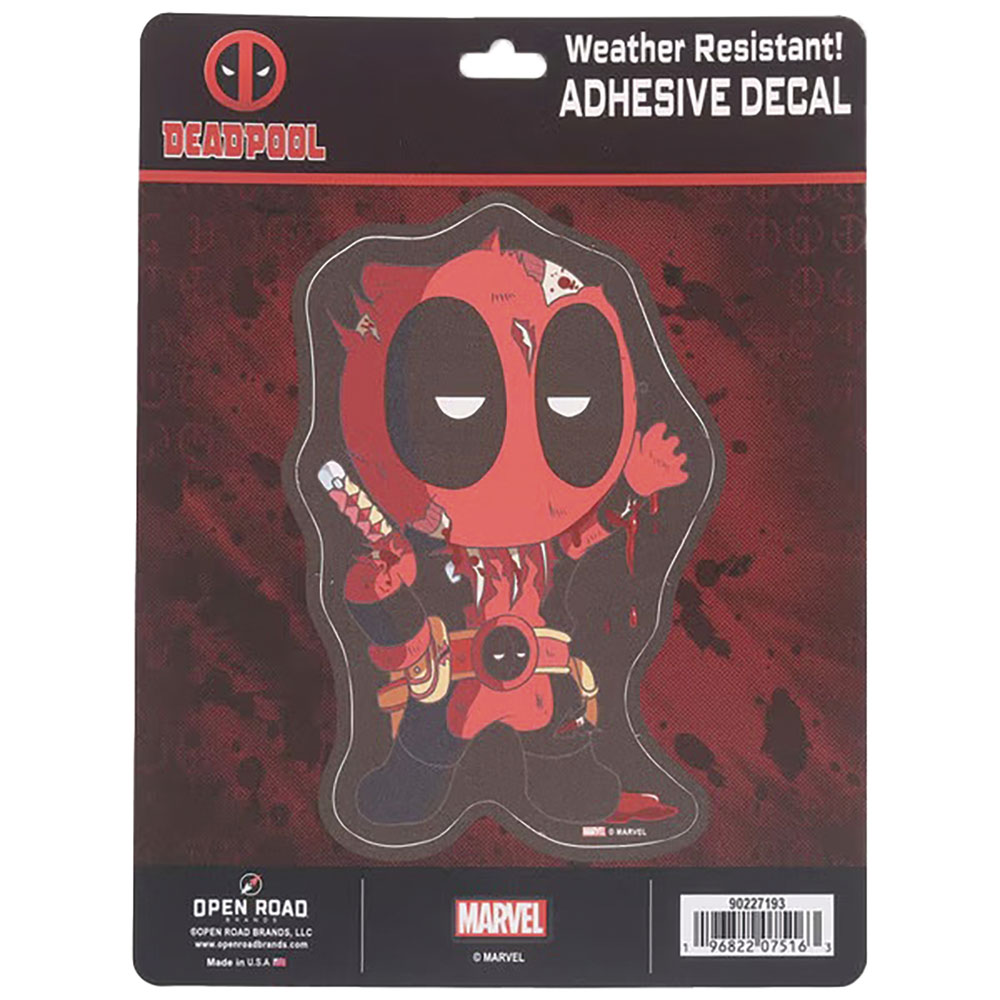 Marvel Decal: Deadpool (8-inch) - Westfield Comics