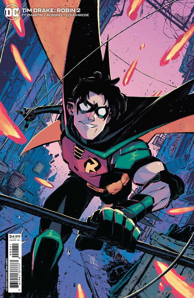 Tim Drake: Robin #2 (cover D incentive 1:50 card stock - Jorge Corona ...