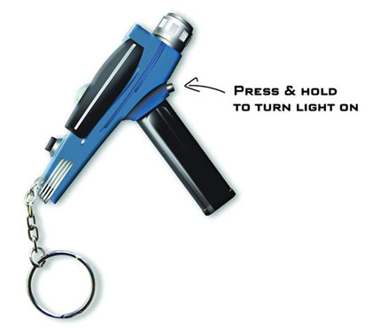 Star Trek: Phaser Key Chain Flashlight - Westfield Comics