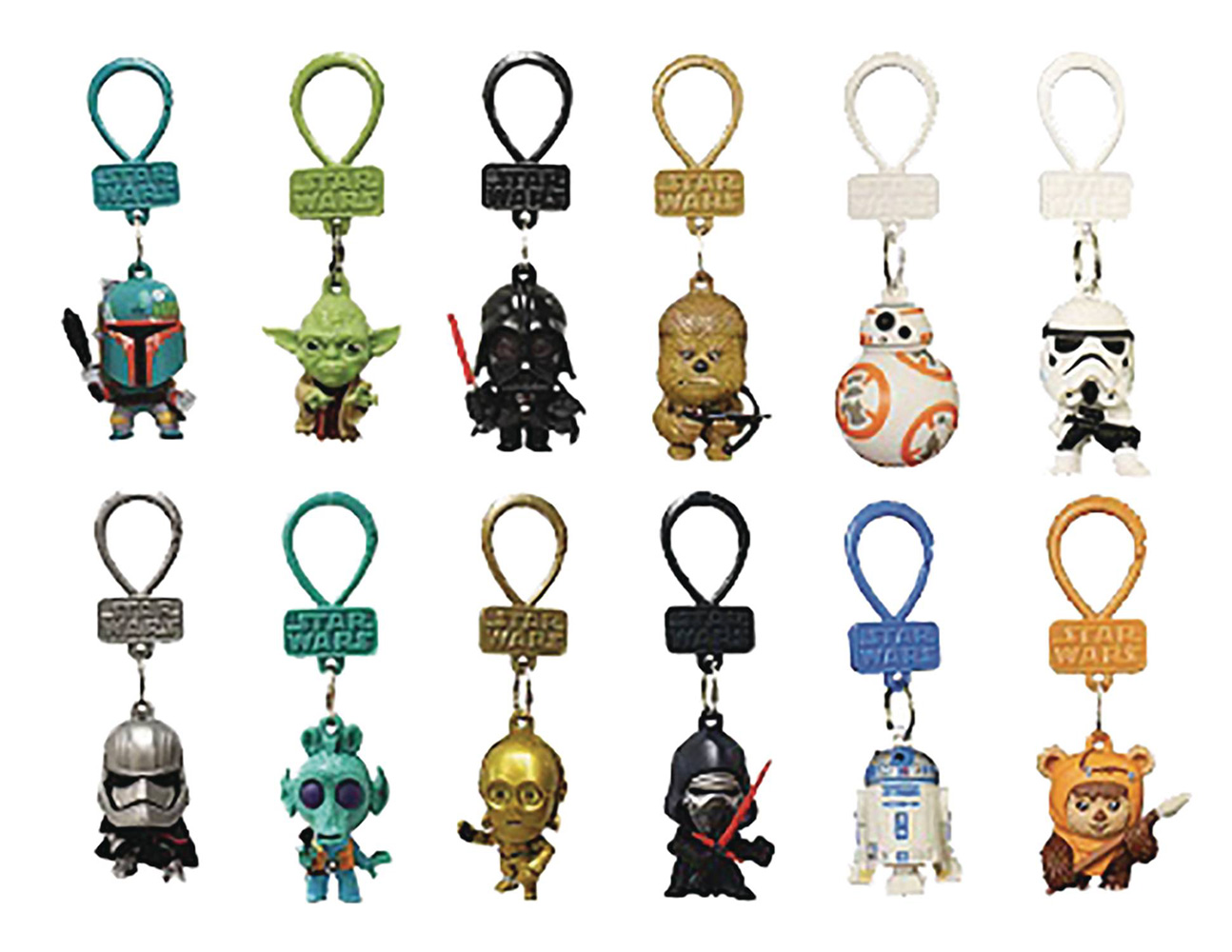Star Wars Figure Hanger 24-Piece Blind Mystery Box Display - Westfield ...