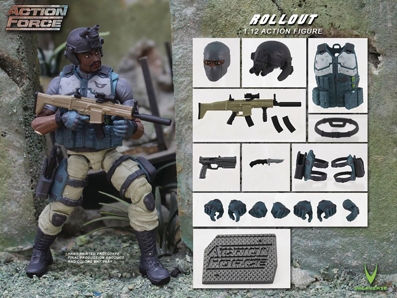 Action Force Series 2 Action Figure: Rollout (1/12 scale) - Westfield ...