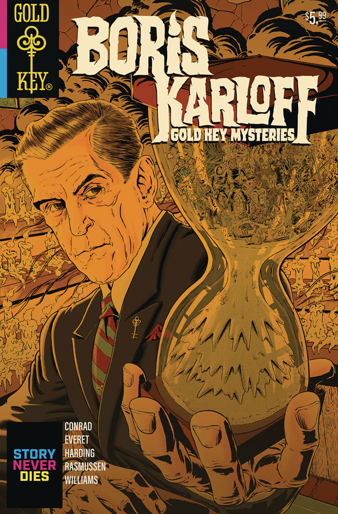 Boris Karloff's Gold Key Mysteries #2 (cover B incentive 1:5 foil cover ...