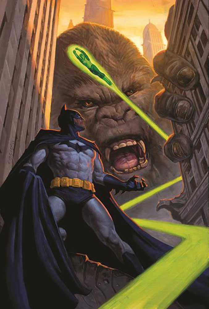 Justice League vs. Godzilla vs. Kong #5 (incentive 1:50 cardstock cover ...