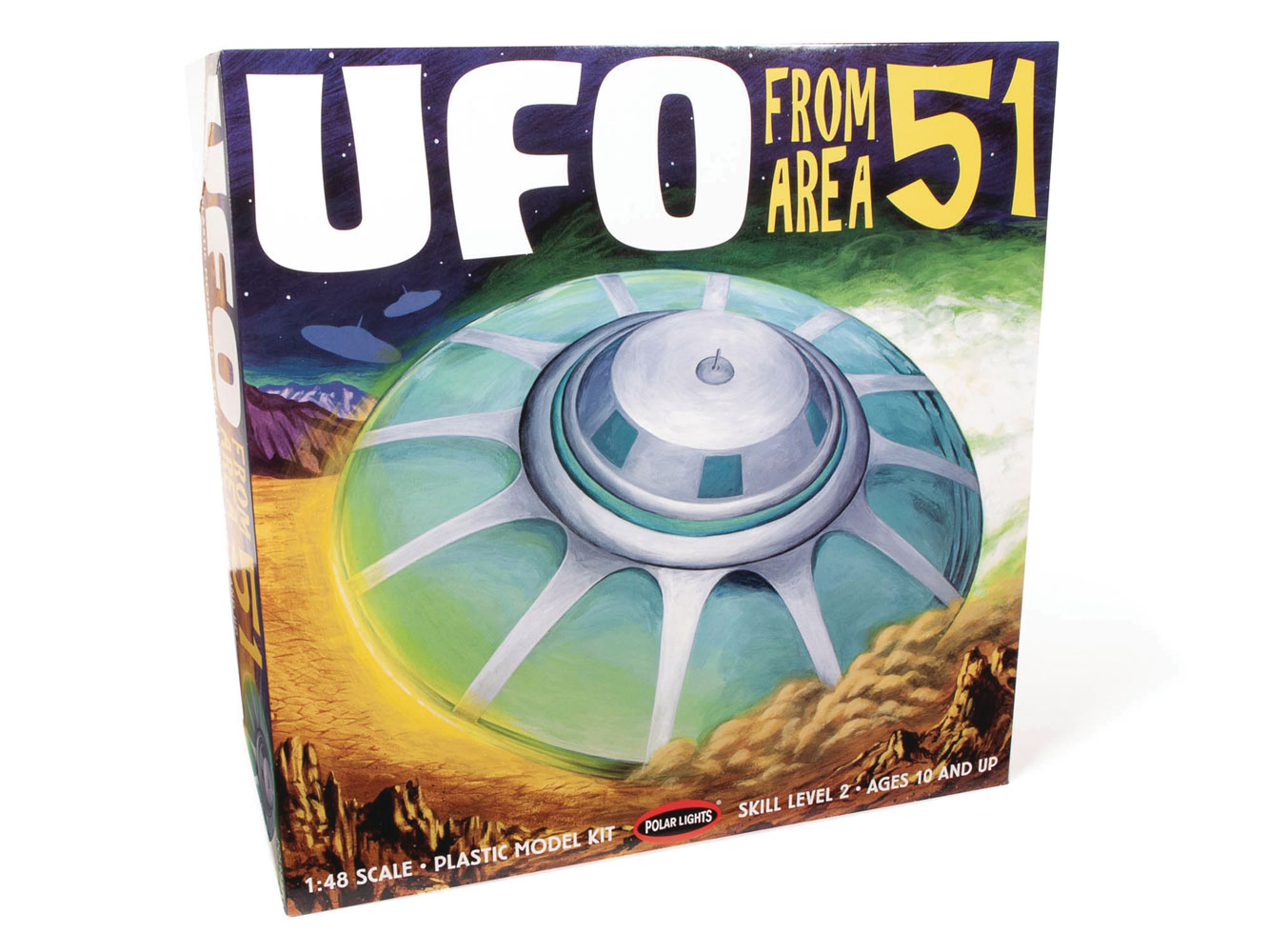 MPC Area 51 UFO Spaceship Model Kit (1/48 scale) - Westfield Comics
