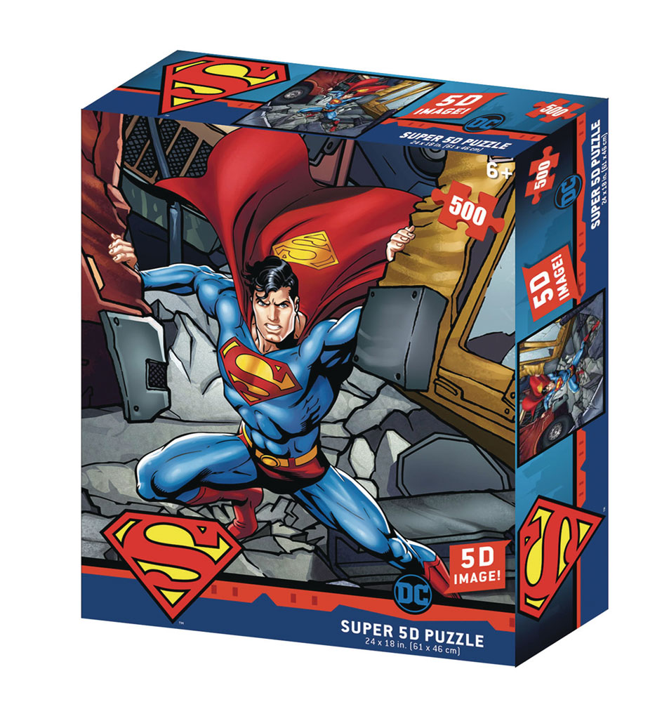 DC Comics 3D Jigsaw Puzzle: Superman Strength (500-Piece) - Westfield ...
