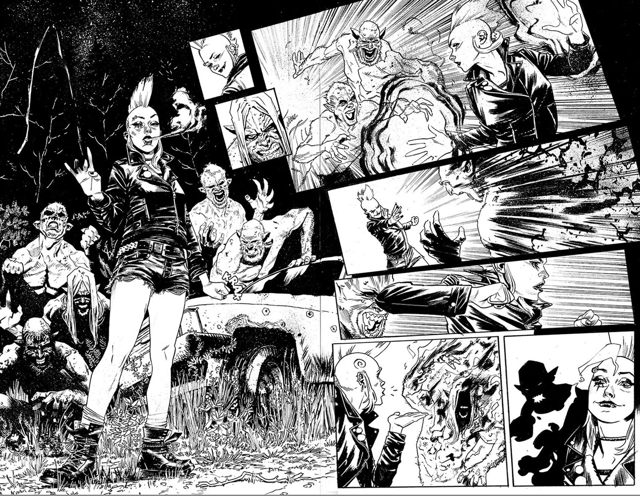 Punk Mambo #1 (cover E - Blank) [2019] - Westfield Comics