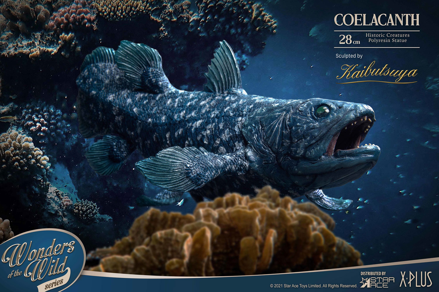 Wonders of the Wild NX Figure: Coelacanth - Westfield Comics