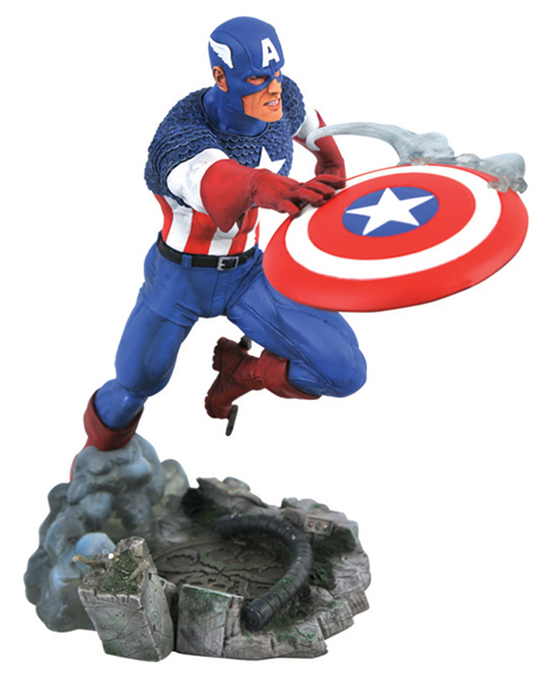 Marvel Gallery PVC Diorama: Captain America - Westfield Comics