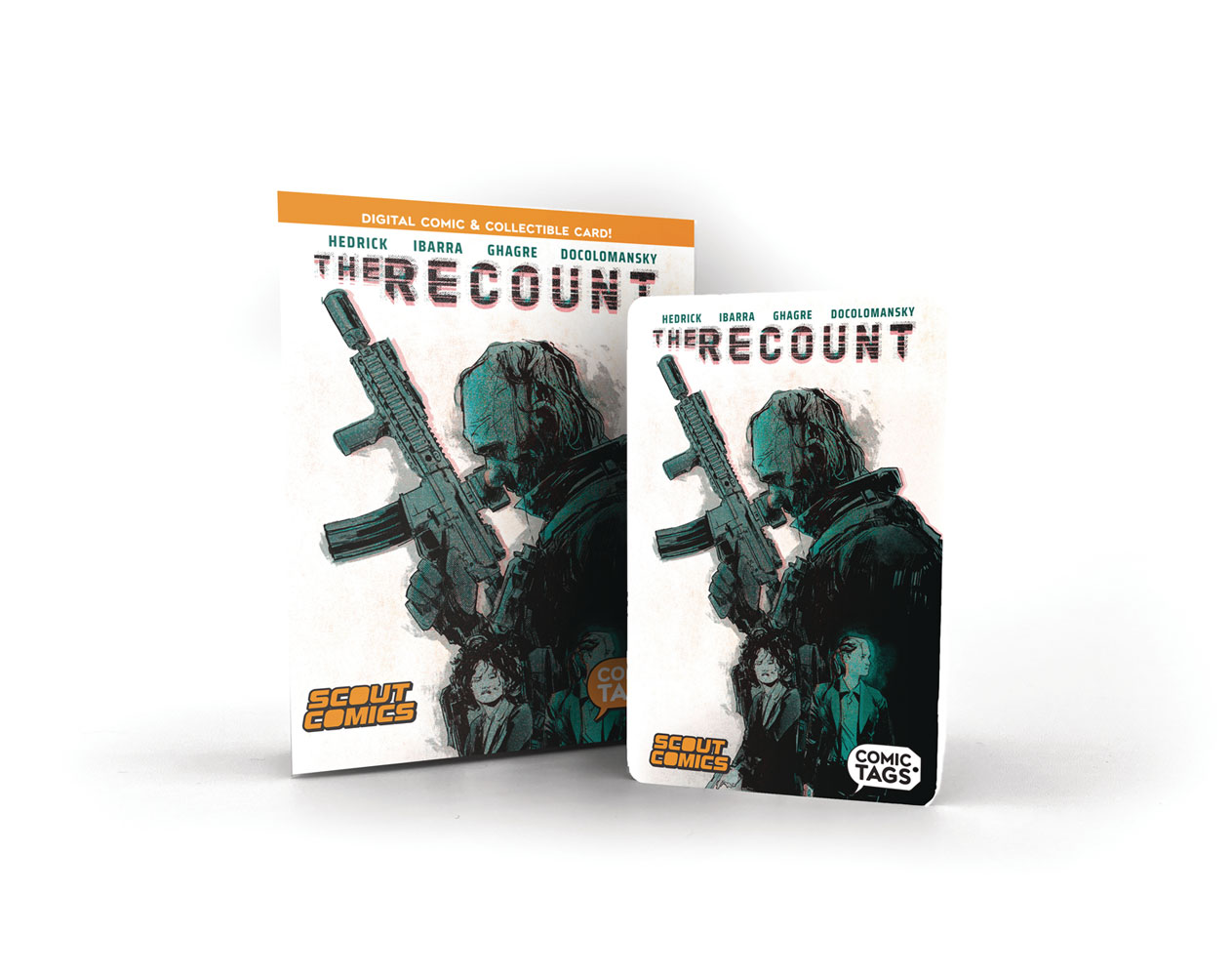Recount Comic Tag Card & Comic SC - Westfield Comics