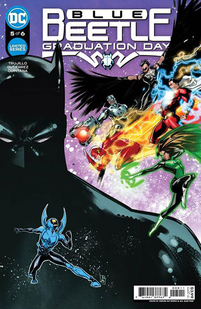 Blue Beetle Graduation Day 5 Cover A Adrian Gutierrez [2023