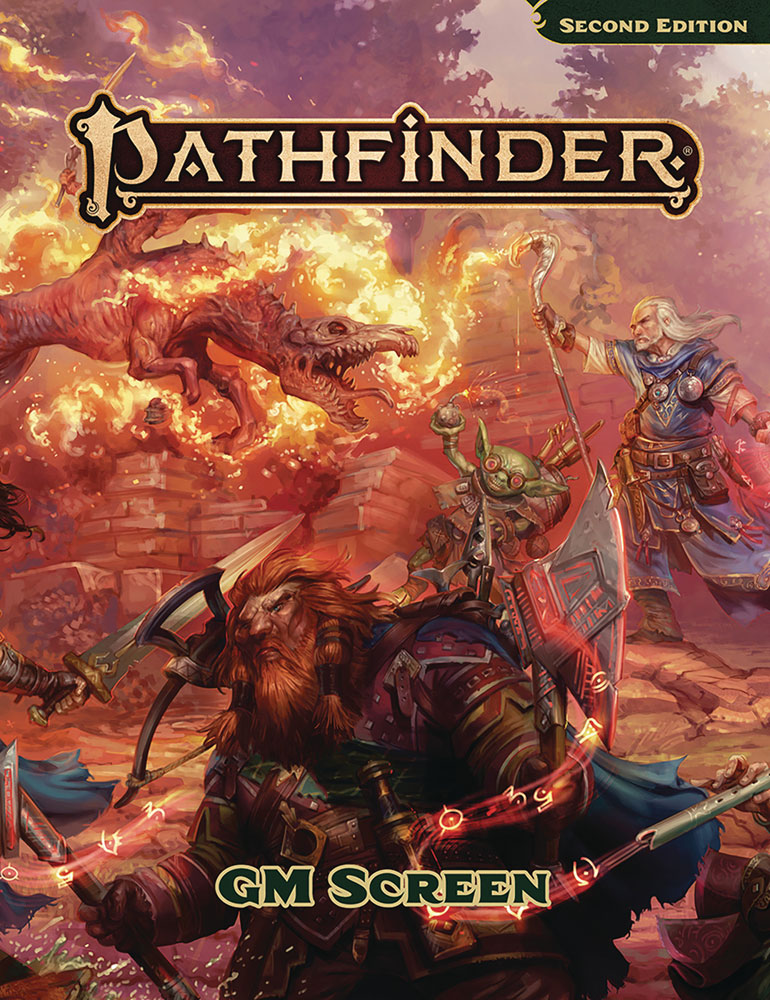 Pathfinder RPG Pathfinder Core Gm Screen (P2) - Westfield Comics