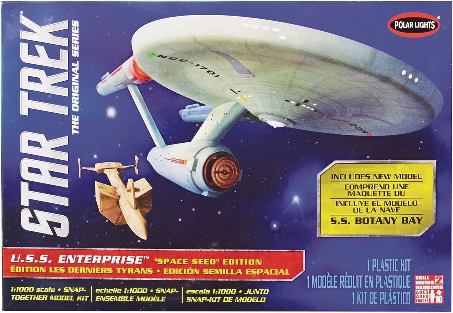 Star Trek the Original Series Snap Together Model Kit: U.S.S ...