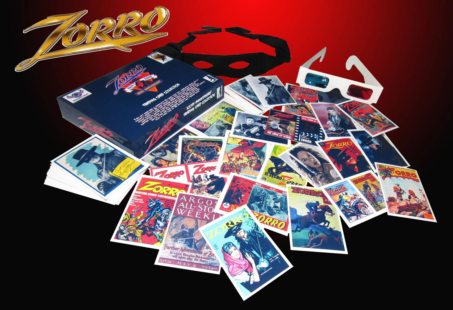 Zorro 1919-2019 100th Anniversary Official Trading Cards Series Box ...