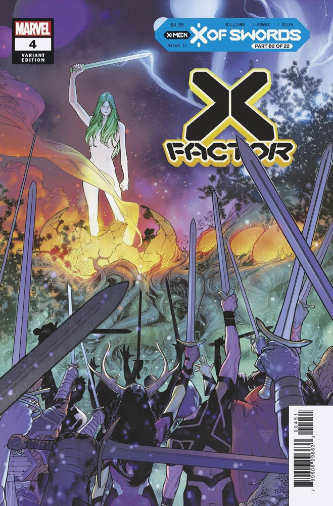 X-Factor #4 (variant cover - Silva) - Westfield Comics
