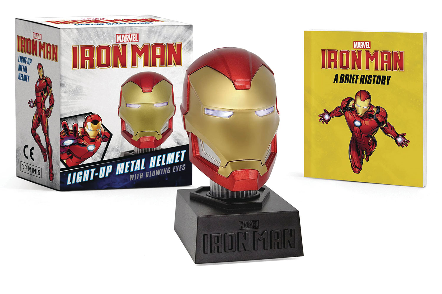 Iron Man Light Up Metal Helmet with Glowing Eyes - Westfield Comics