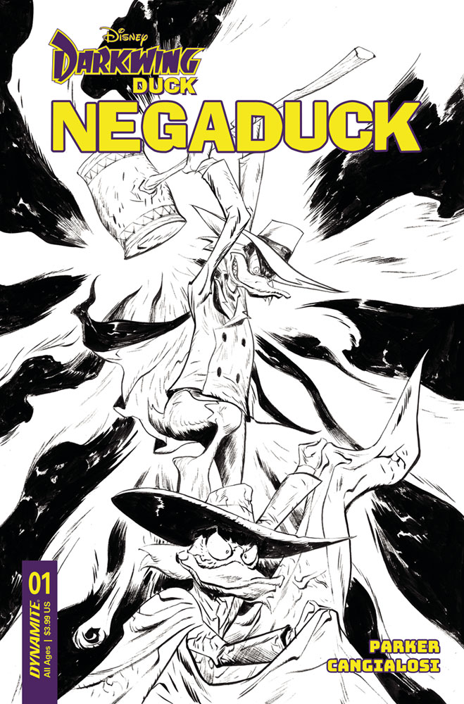 Negaduck #1 (cover K incentive 1:15 - Lee line art) - Westfield Comics