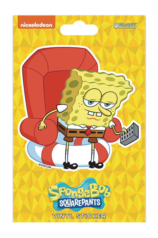Spongebob Squarepants Vinyl Sticker: Heading Out Meme - Westfield Comics